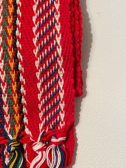 Metis Arrow Sash Quebec Winter Carnival Belt - Auctionology LLC