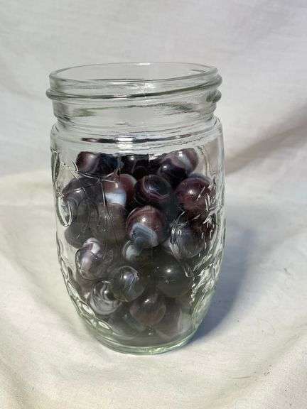 Purple Slag Marbles - Auctionology LLC