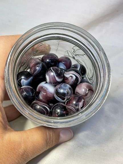 Purple Slag Marbles - Auctionology LLC