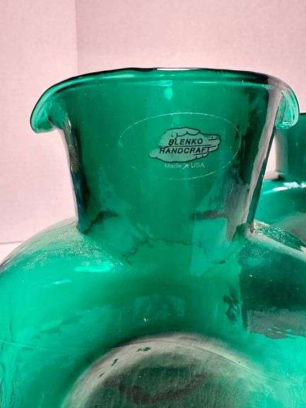 Pair of Blenko Vases - Auctionology LLC