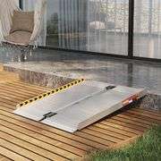 ORFORD Non Skid Folding Wheelchair Ramp 3ft, 800 lbs Weight Capacity ...