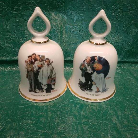 NORMAN ROCKWELL BELLS "BARBER... - Auctionology LLC