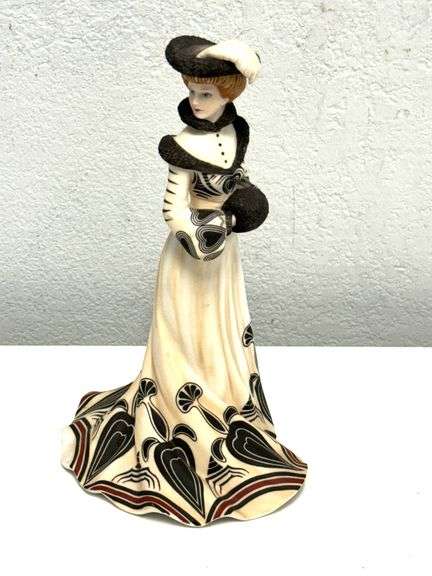 Lenox "Tea at the Ritz" Porcelain Lady Figurine - Auctionology LLC