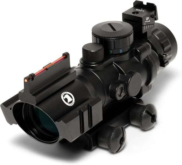 Osprey Global 4X 32 Compact Tactical Scope with 3 Color (Red Green or ...