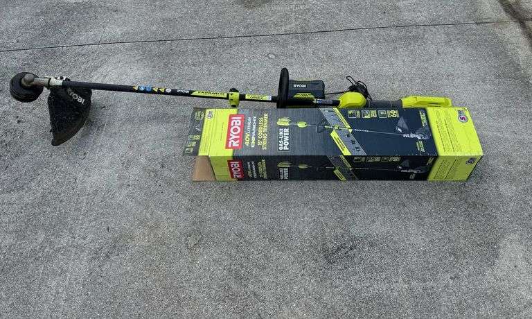 Ryobi 15-Inch Cordless String Trimmer - Auctionology LLC