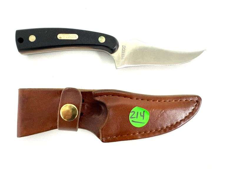 Schrade Sharpfinger Fixed Blade Knife - Auctionology LLC