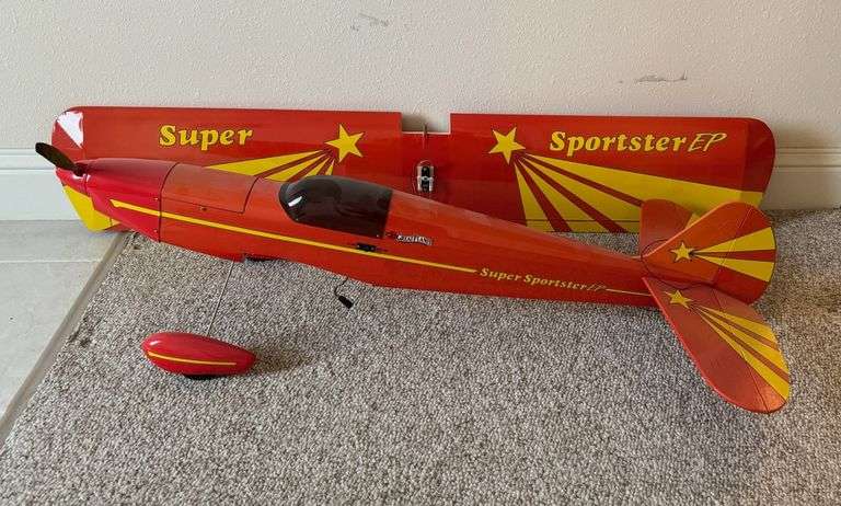 Super Sportster EP RC Plane - Auctionology LLC