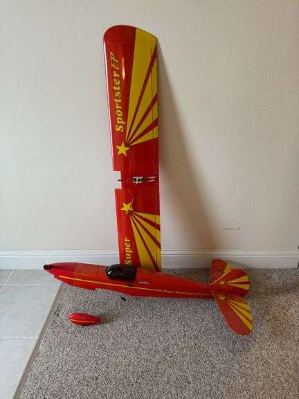 Super Sportster EP RC Plane - Auctionology LLC