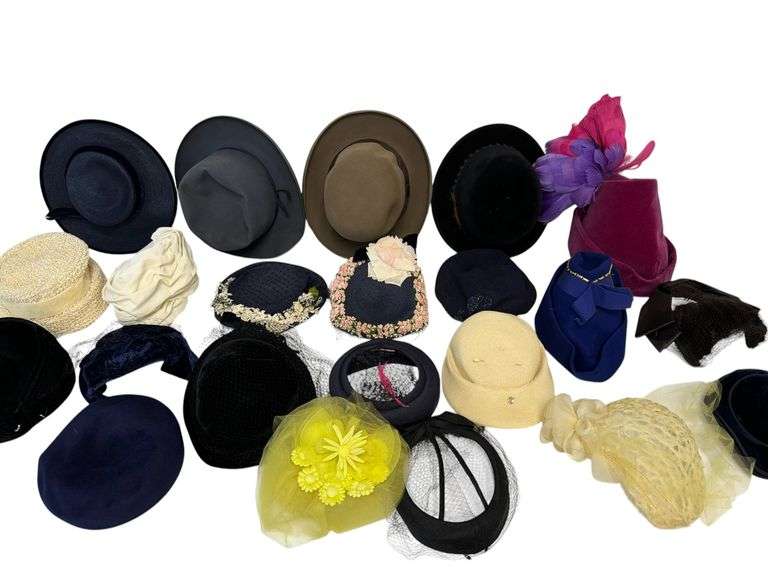 Vintage Hat Assortment - Auctionology LLC