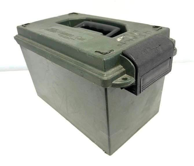 Army Green Ammo Box - Auctionology LLC
