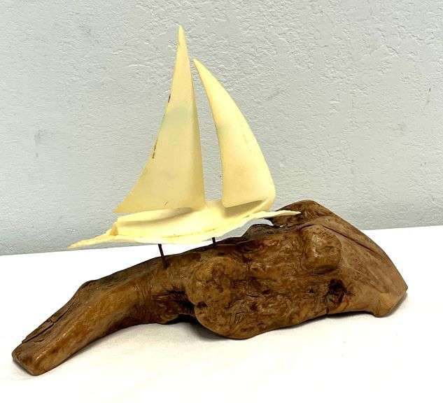 John Perry Sailboat Sculpture - Auctionology LLC