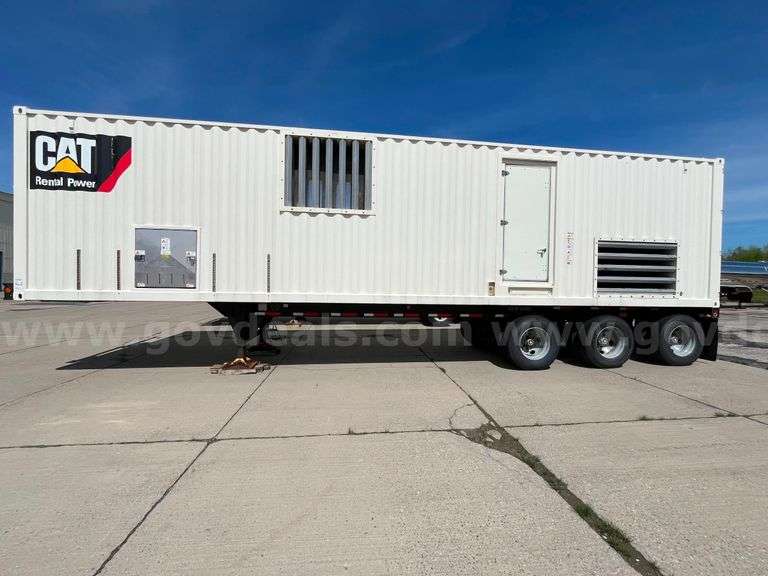 Caterpillar Generator Trailer - Auctionology LLC