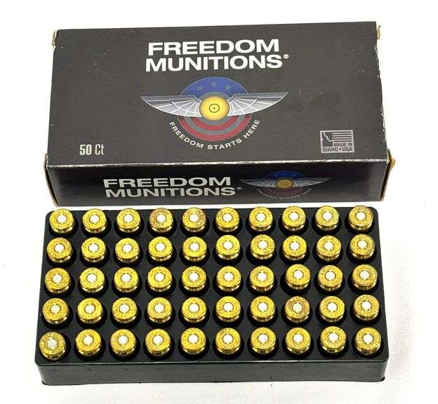 Freedom Munitions | 50 Rounds .40 Cal Ammunition 180 Grain ...