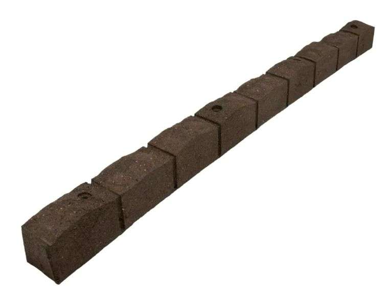Vigoro Roman Stone 16 ft. Earth Rubber Garden Edging - NEW ...