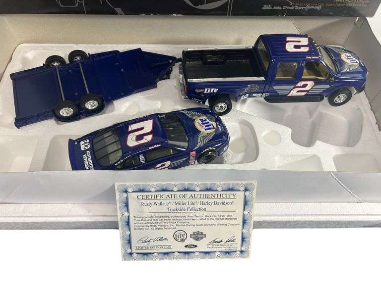Brookfield Collectors Guild Limited Edition Rusty Wallace Stock Car ...