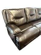 Power Dual Reclining Leather Sofa - LIKE NEW! - Auctionology LLC