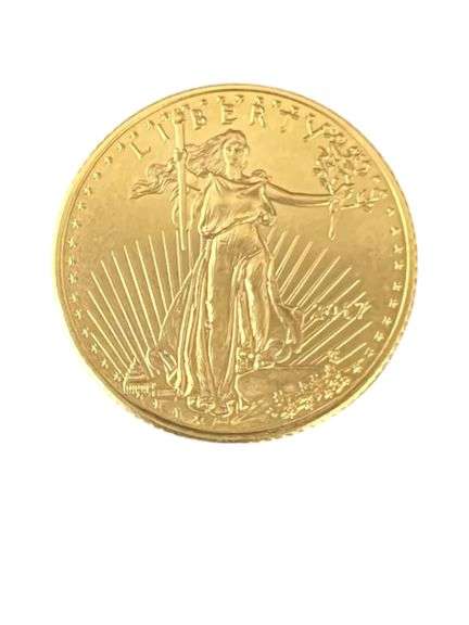 2017 Five Dollar Gold Eagle Coin - Auctionology LLC