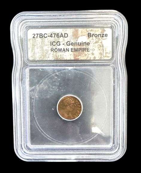 Roman Empire Bronze Coin - 27BC-476AD - Auctionology LLC