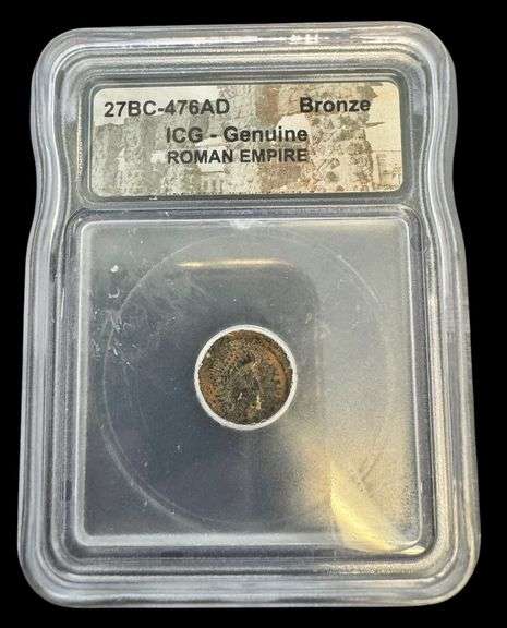 Roman Empire Bronze Coin - 27BC-476AD - Auctionology LLC
