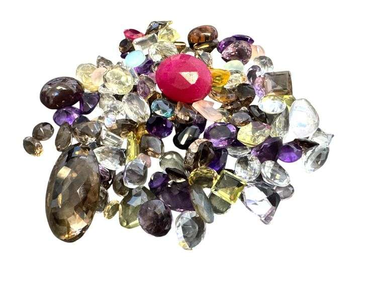 103 Grams of Beautiful Loose Gemstones - Auctionology LLC